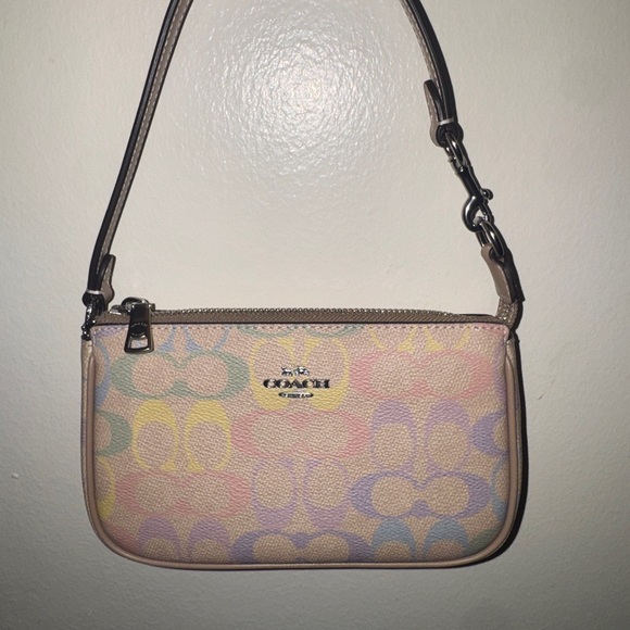 Coach | Bags | Coach Pastel Signature Wristlet | Poshmark